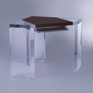 Lucite/Acrylic Glass Desks & Vanities by Plexi-Craft