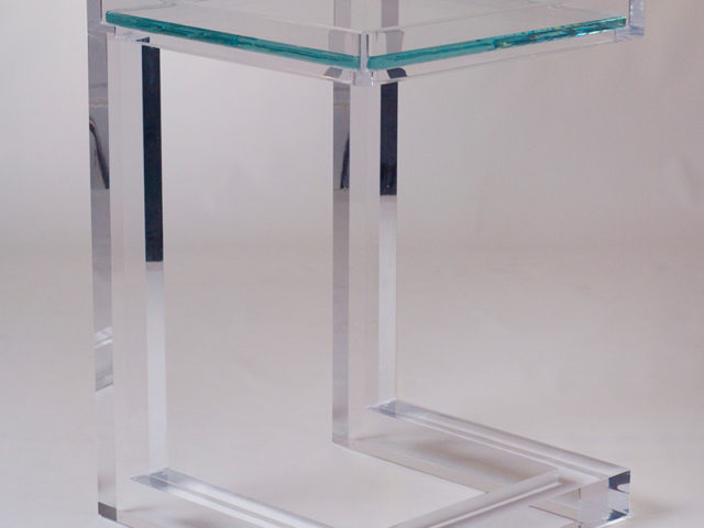 Aura Side Table - Plexi-Craft Signature Collection