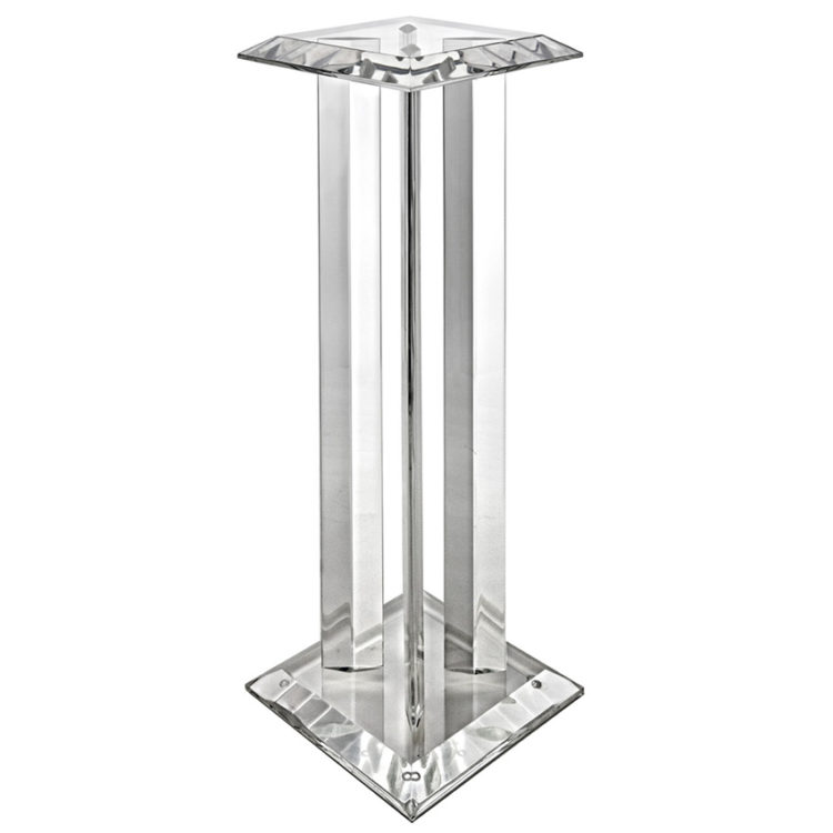 Buy Clear Acrylic Display Pedestals NYC | Lucite Furniture Manufacturers
