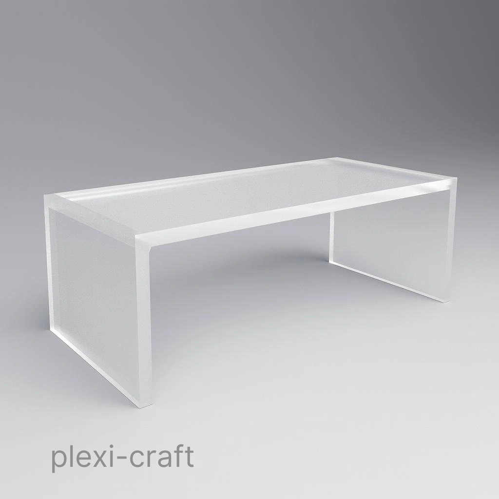 Buy Plexi-Craft Clear Acrylic Tables | Modern Lucite Coffee & Dining Tables