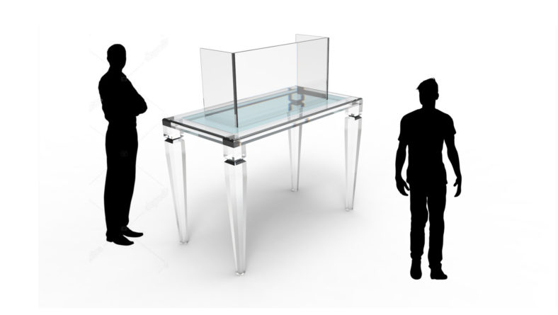Acrylic Sneeze Guards | Custom Plexiglass Barriers by Plexi-Craft